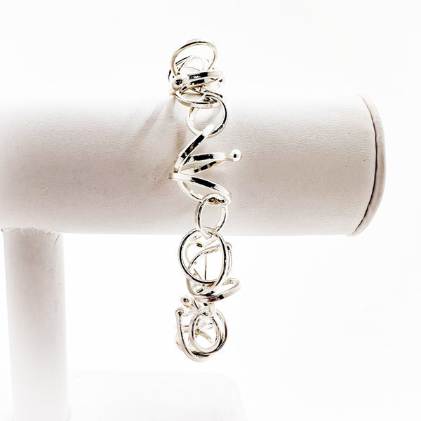 Small Curly Girl Bracelet - Raiford Gallery Inc