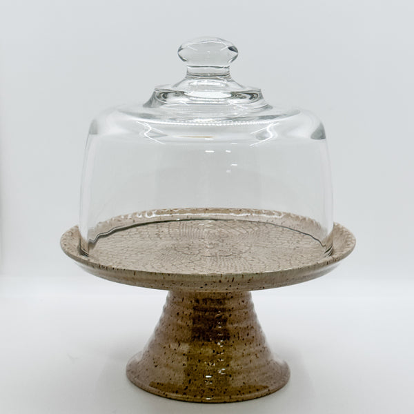 Dome Server in Oatmeal - Raiford Gallery Inc