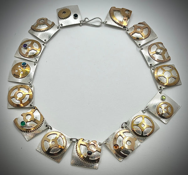 Nefertiti's Wake Up Call Necklace - Raiford Gallery Inc
