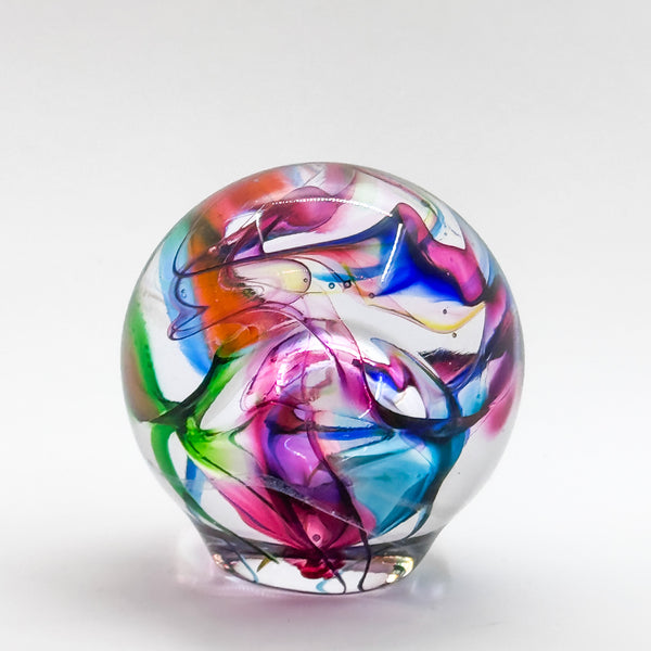 Rain Glass Orb - Raiford Gallery Inc