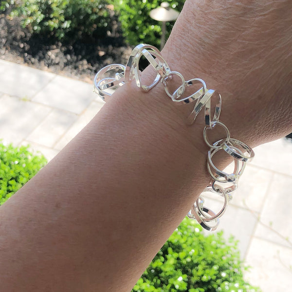 Medium Curly Girl Bracelet - Raiford Gallery Inc